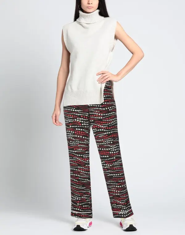 Red Valentino Printed Silk & Polyester Pants