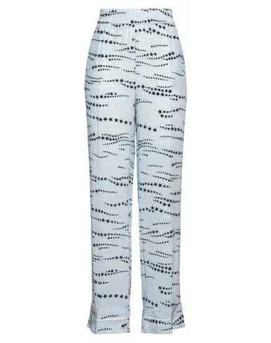 Red Valentino High Waisted Straight Leg Pants - Blue