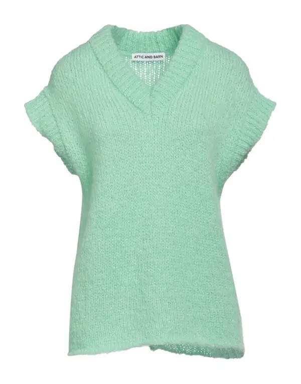 ATTIC AND BARN Knitted Sweater - Green