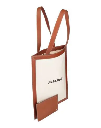 JIL SANDER Shoulder Bag Leather, Textile Fibers
