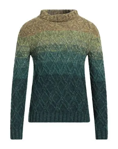 PT TORINO Turtleneck Knit Top - Green