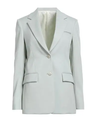 LANVIN Light Virgin Wool Single-breasted Blazer - Green