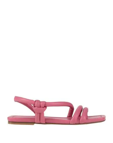 BALDININI Leather Sandals - Magenta