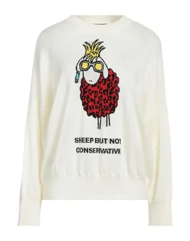 Moschino Crewneck Sweater - White