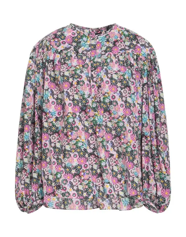 Isabel Marant Floral Crepe Top - Pink