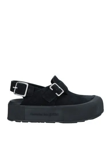 Alexander McQueen Mules & Clogs Leather - Black