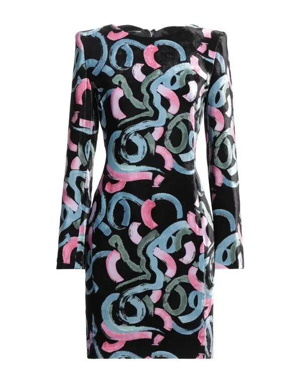 Emporio Armani Mini Dress Viscose Silk