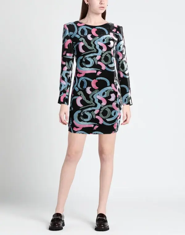 Emporio Armani Mini Dress Viscose Silk