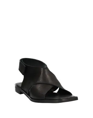 BALDININI Calfskin Sandals - Black