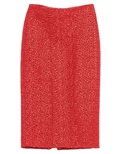 Ermanno Scervino Midi Pencil Skirt - Red