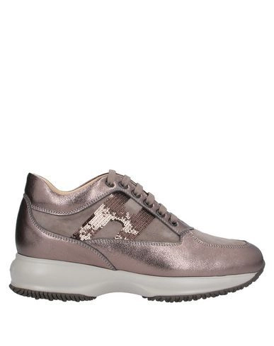 Hogan Leather Low-top Sneakers - Bronze