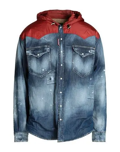 Dsquared2 Denim Shirt Size Cotton, Elastane, Polyamide