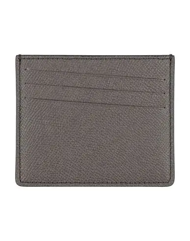 MAISON MARGIELA Cardholder Leather - Grey