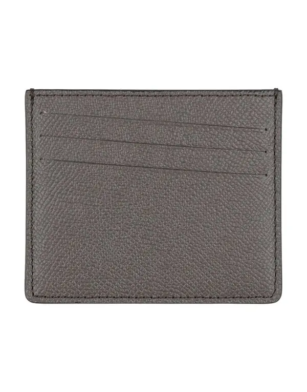 MAISON MARGIELA Cardholder Leather - Grey