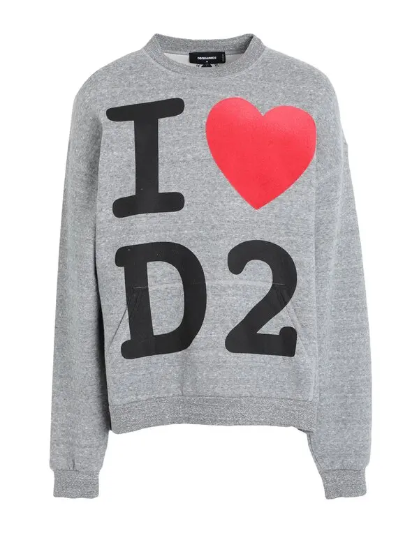 Dsquared2 Sweatshirt In Cotton, Lyocell, And Elastane