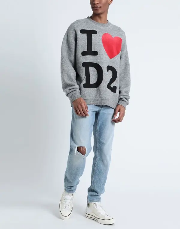 Dsquared2 Sweatshirt In Cotton, Lyocell, And Elastane
