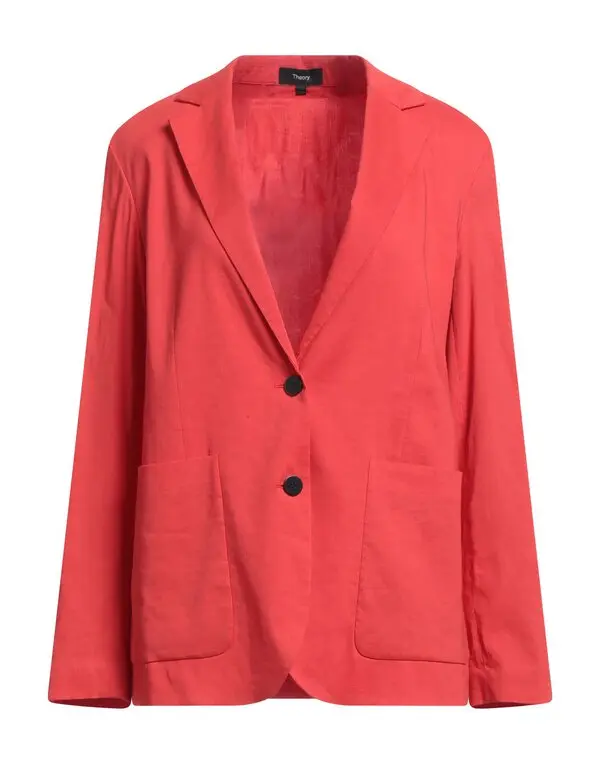 Theory Blazer - Tomato Red