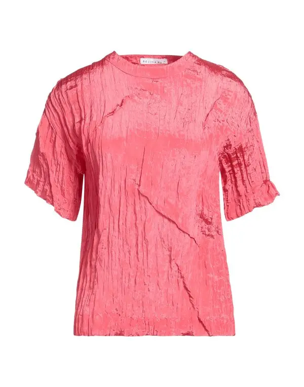 REJINA PYO Crinkled Satin Top