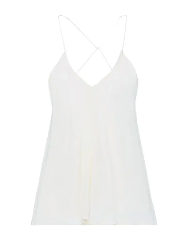 OTTOD'AME Crepe Camisole - Ivory