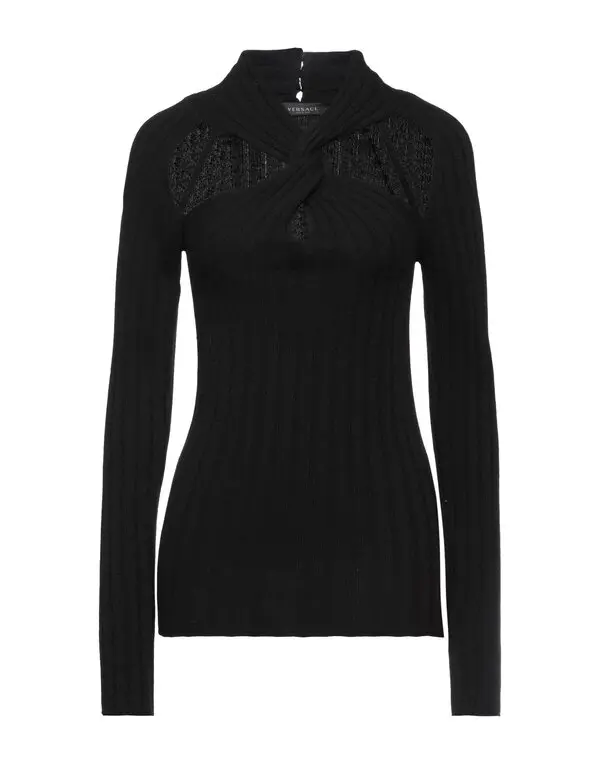 Versace Knitted Sweater - Black