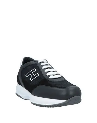 Hogan Sneakers Size Soft Leather, Textile Fibers