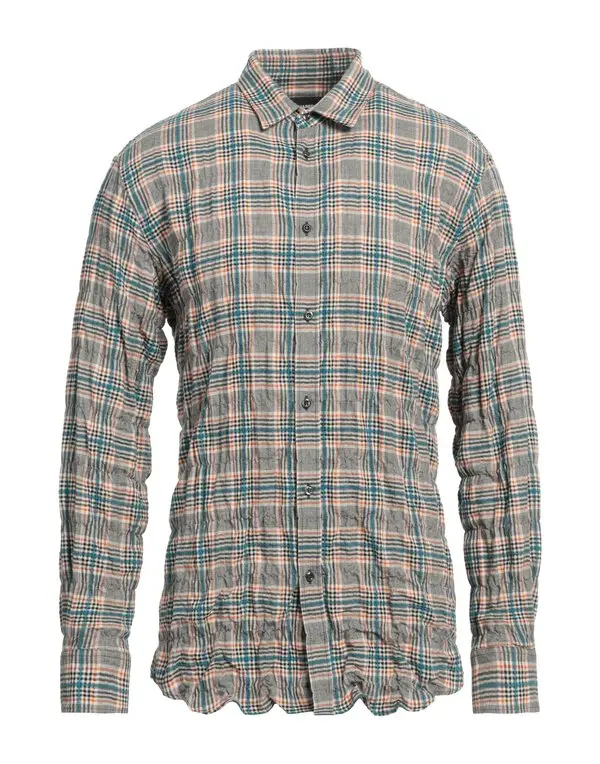 Dsquared2 Shirt Size Cotton, Elastane - Khaki