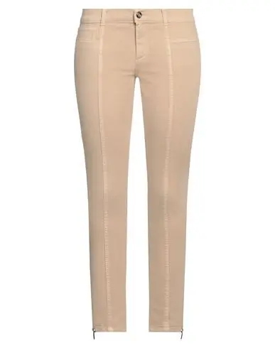 TESTONI Skinny Jeans With Five-pocket Detailing - Sand