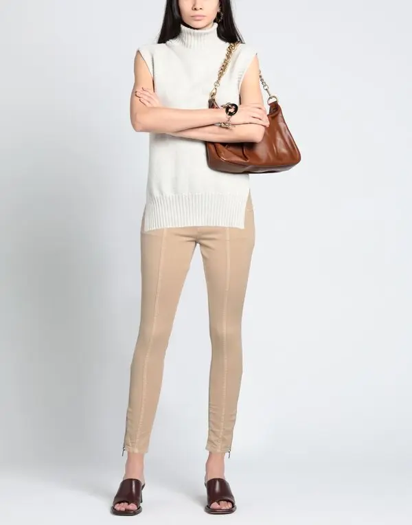 TESTONI Skinny Jeans With Five-pocket Detailing - Sand