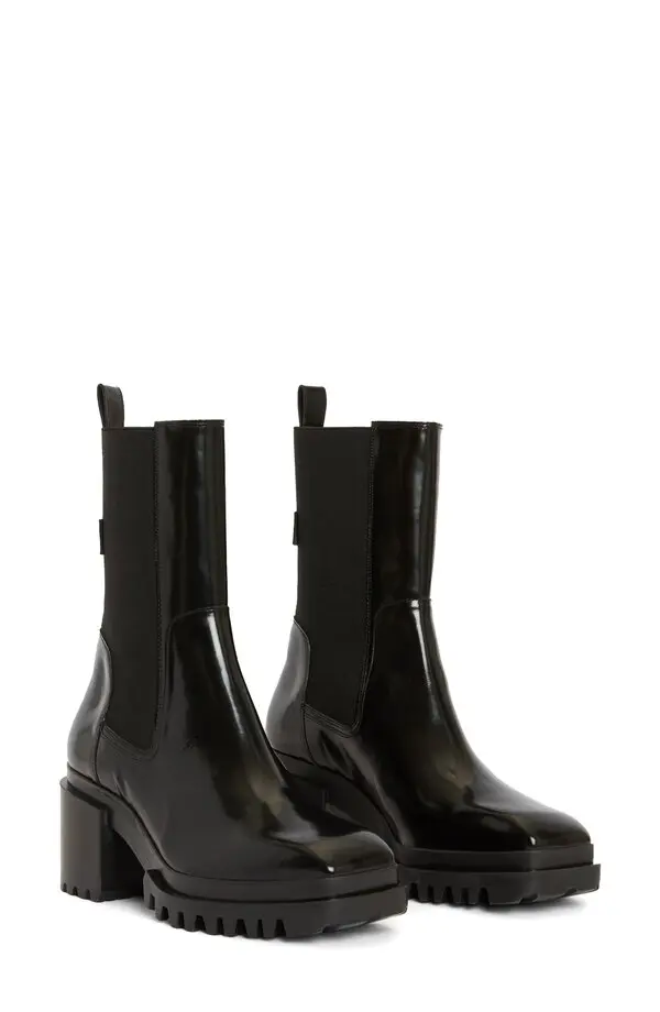 ALLSAINTS Skarlet Block Heel Chelsea Boot