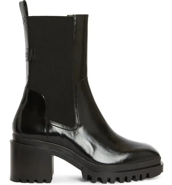 ALLSAINTS Skarlet Block Heel Chelsea Boot