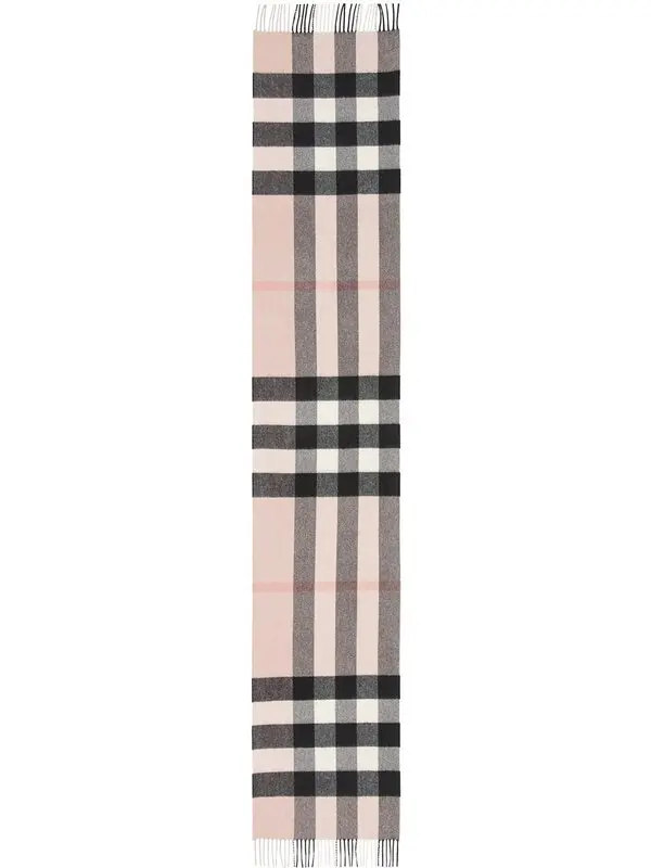 Burberry Check Cashmere Scarf