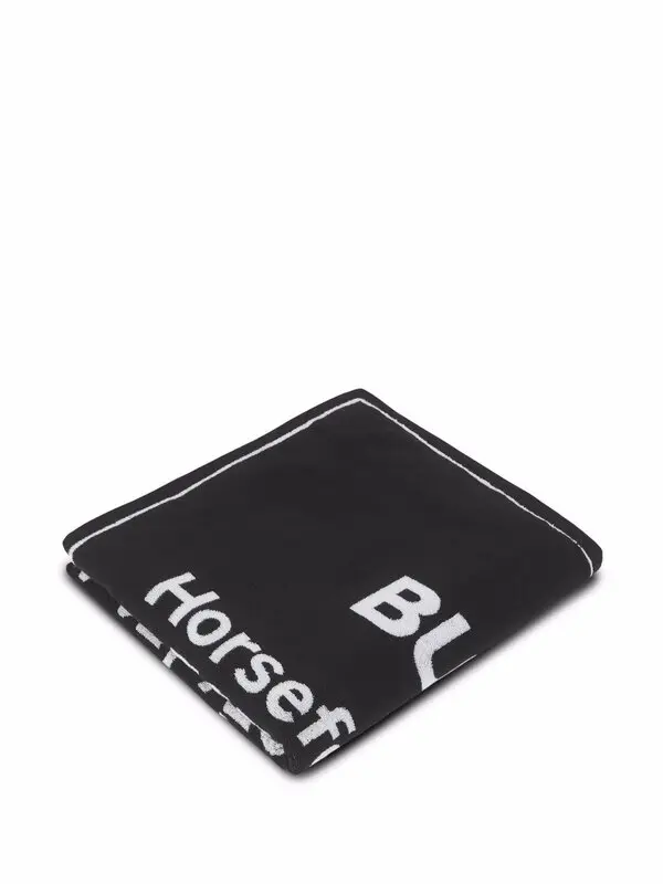Burberry Horseferry-print Jacquard Cotton Bath Towel