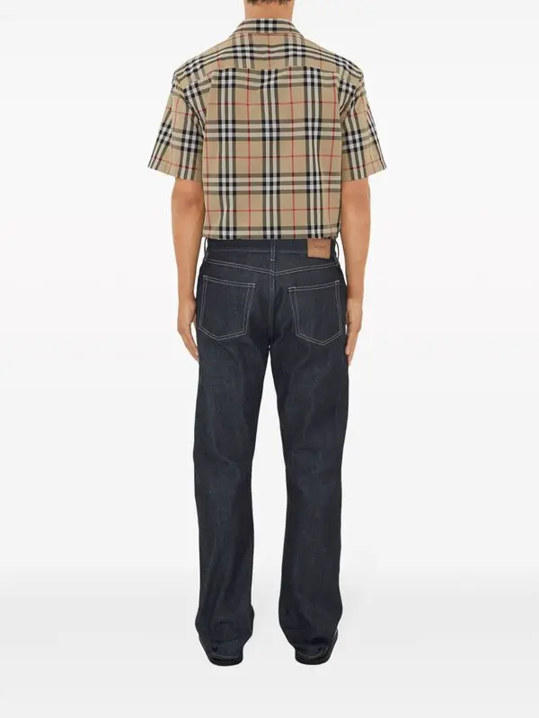 Burberry Classic Fit Check Cotton Shirt - Neutrals