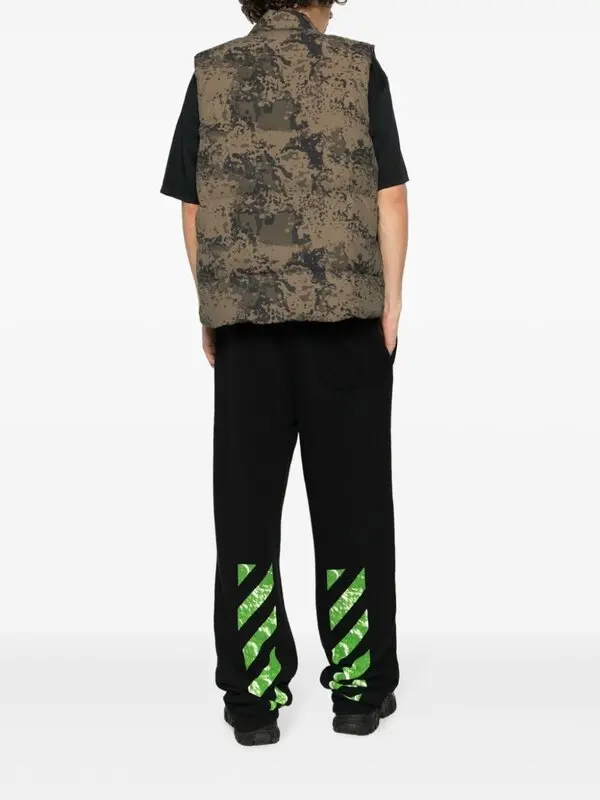 Off-White Diag-stripe Cotton Track Pants