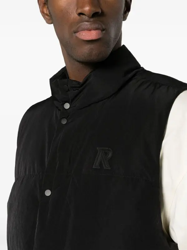 REPRESENT Logo Appliqué Quilted Gilet