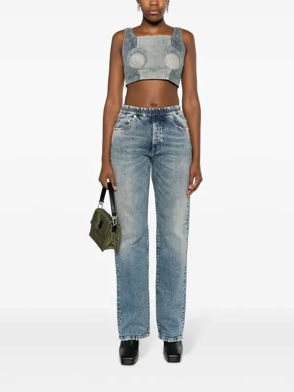 Heron Preston Elasticated-waistband Jeans