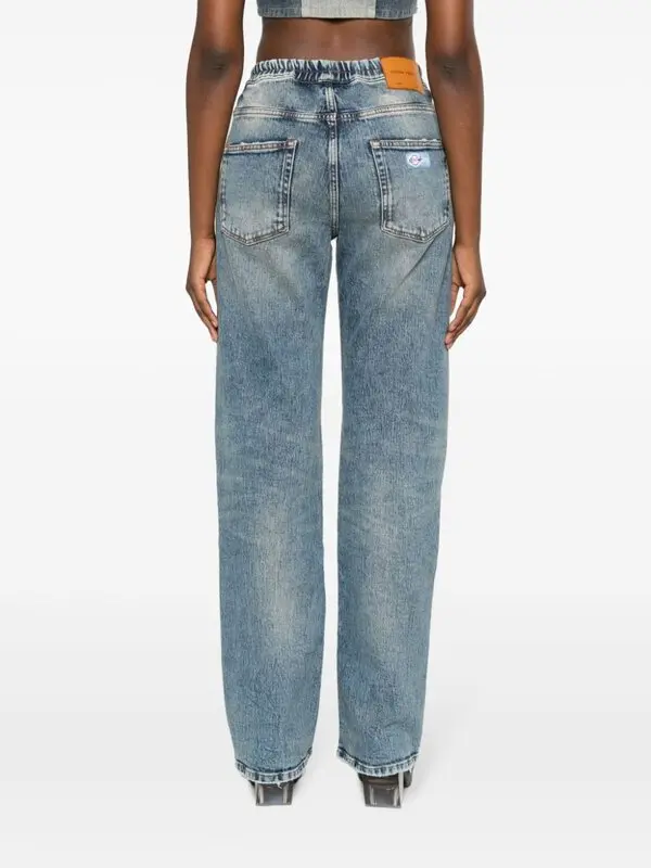 Heron Preston Elasticated-waistband Jeans
