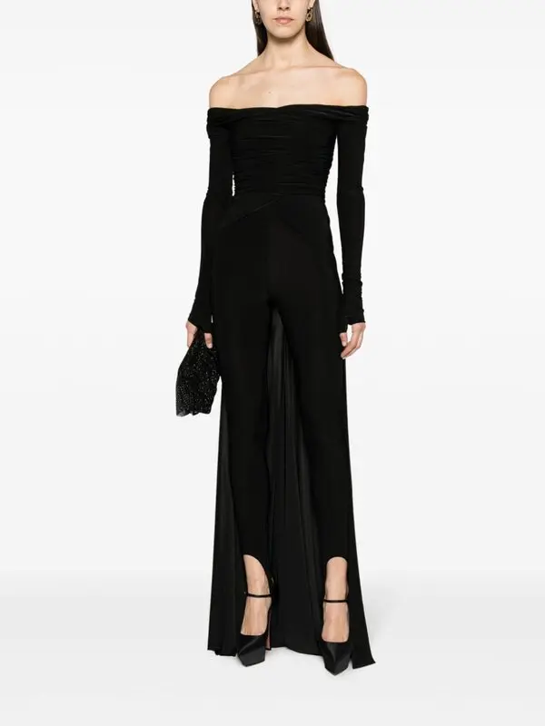 Giuseppe Di Morabito Off-shoulder Fishtail Jumpsuit