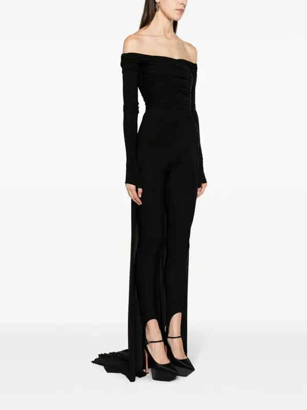 Giuseppe Di Morabito Off-shoulder Fishtail Jumpsuit