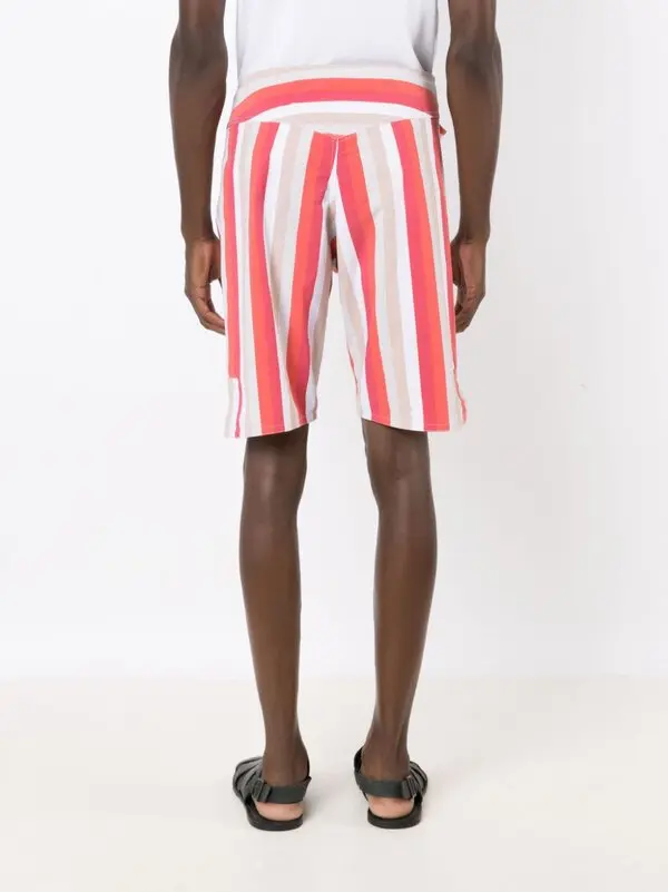 AMIR SLAMA Striped Bermuda Shorts
