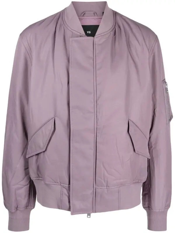 Y3 Cotton-blend Bomber Jacket