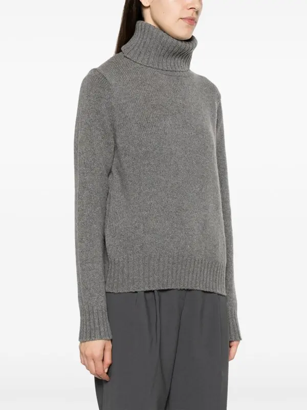 Polo Ralph Lauren Roll-neck Wool Jumper - Grey