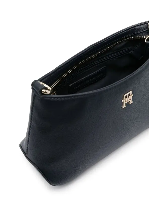 Tommy Hilfiger Logo-plaque Leather Crossbody Bag