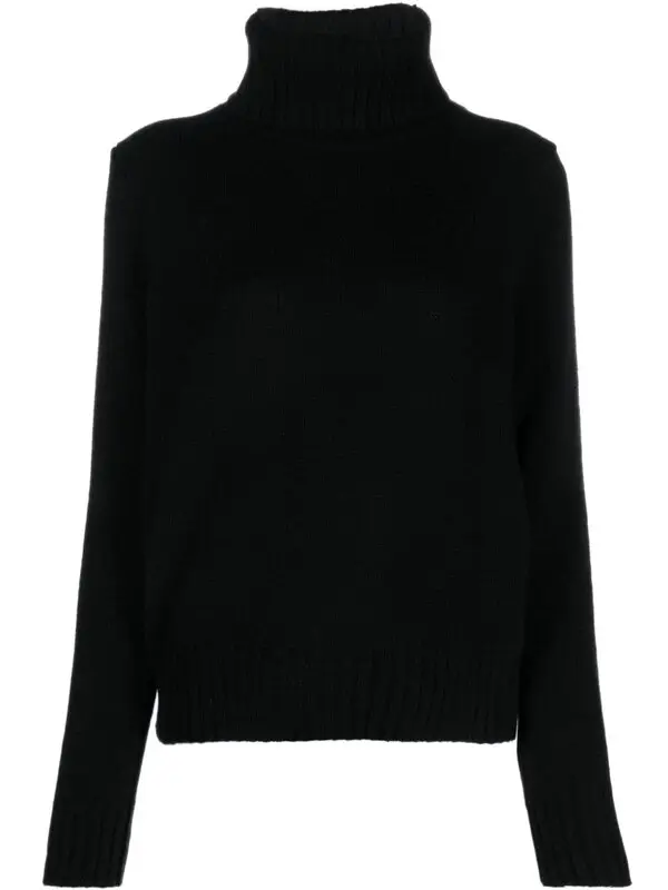 Polo Ralph Lauren Roll-neck Wool Jumper - Black