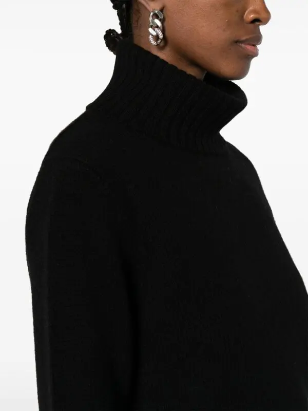 Polo Ralph Lauren Roll-neck Wool Jumper - Black