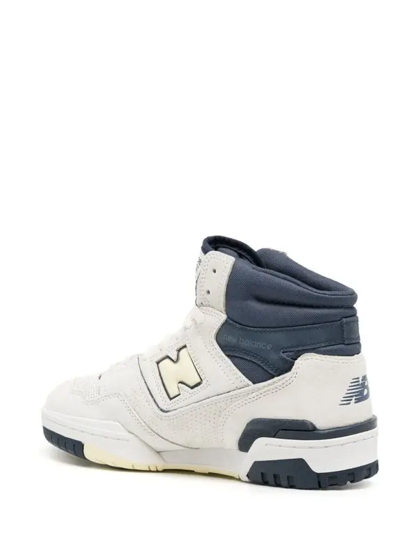 NEW BALANCE 650 High-top Sneakers - White