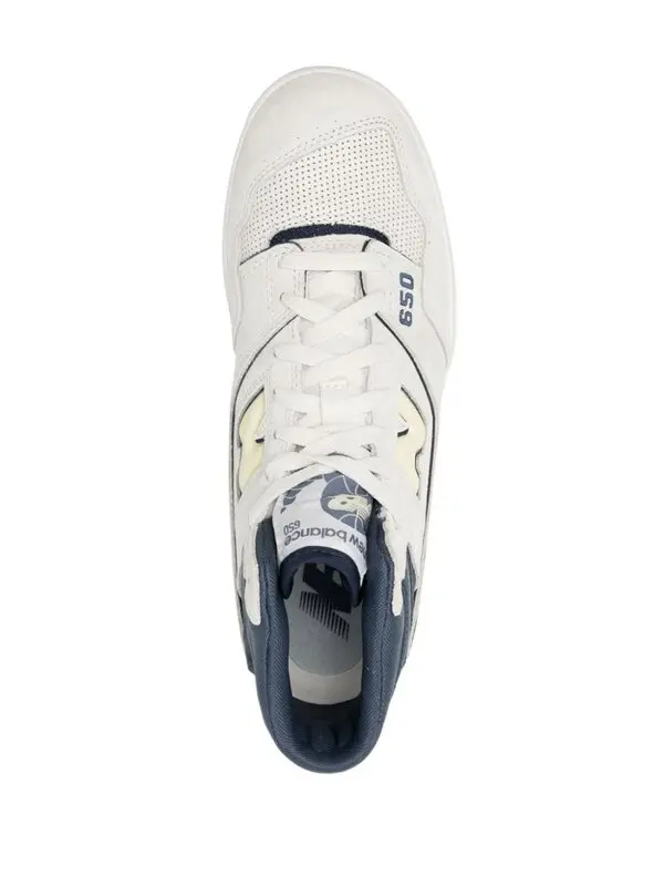 NEW BALANCE 650 High-top Sneakers - White
