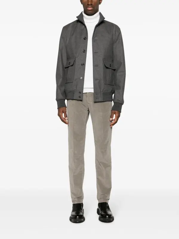 Incotex Slim-cut Cotton Trousers