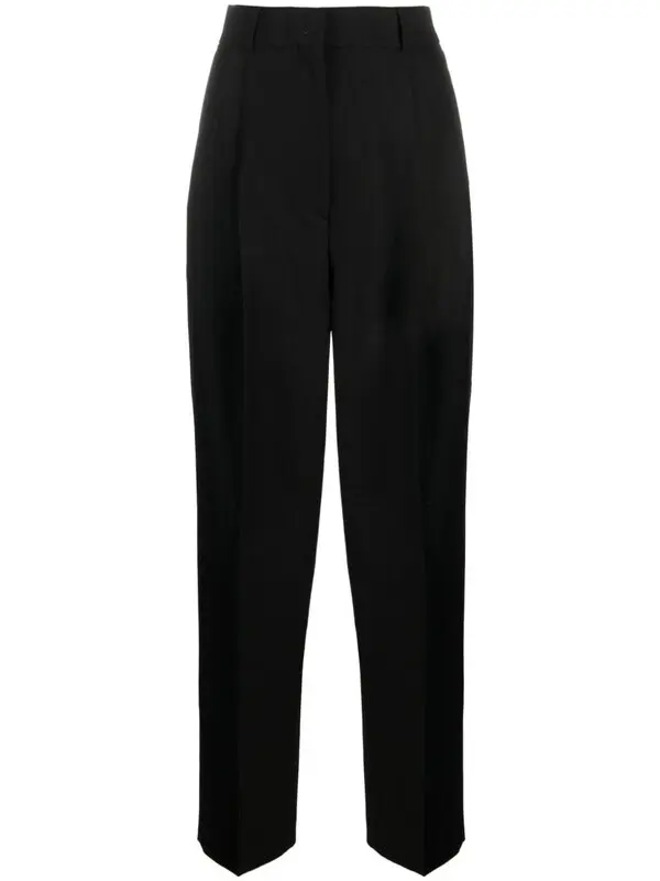 TOTEME Double-pleated Tailored Trousers - Black