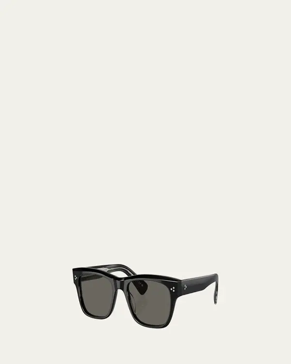 Oliver Spencer Birell Sun Rectangle Sunglasses